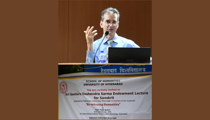 Prof. Peter Scharf on Syntax, Semantics and Sandhi in Sanskrit