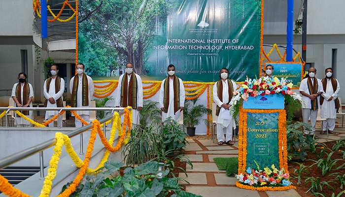 IIIT Hyderabad Celebrates 20th Convocation Online
