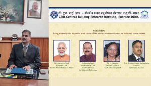 Prof. Pradeep K R Heads CBRI, Roorkee