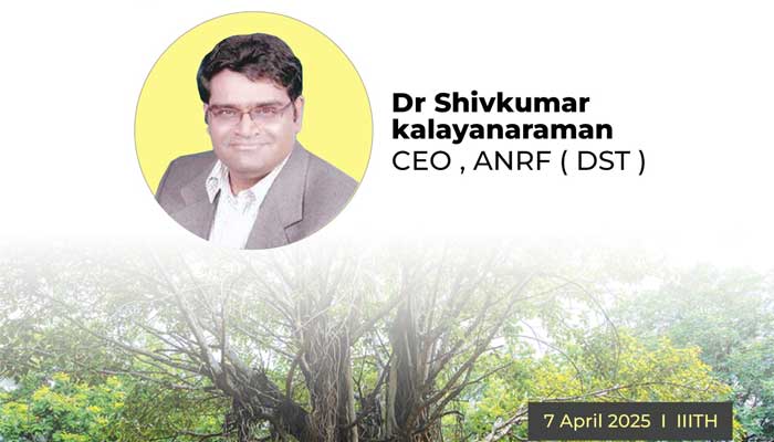 Mr. Shivkumar Kalyanaraman visits IIITH